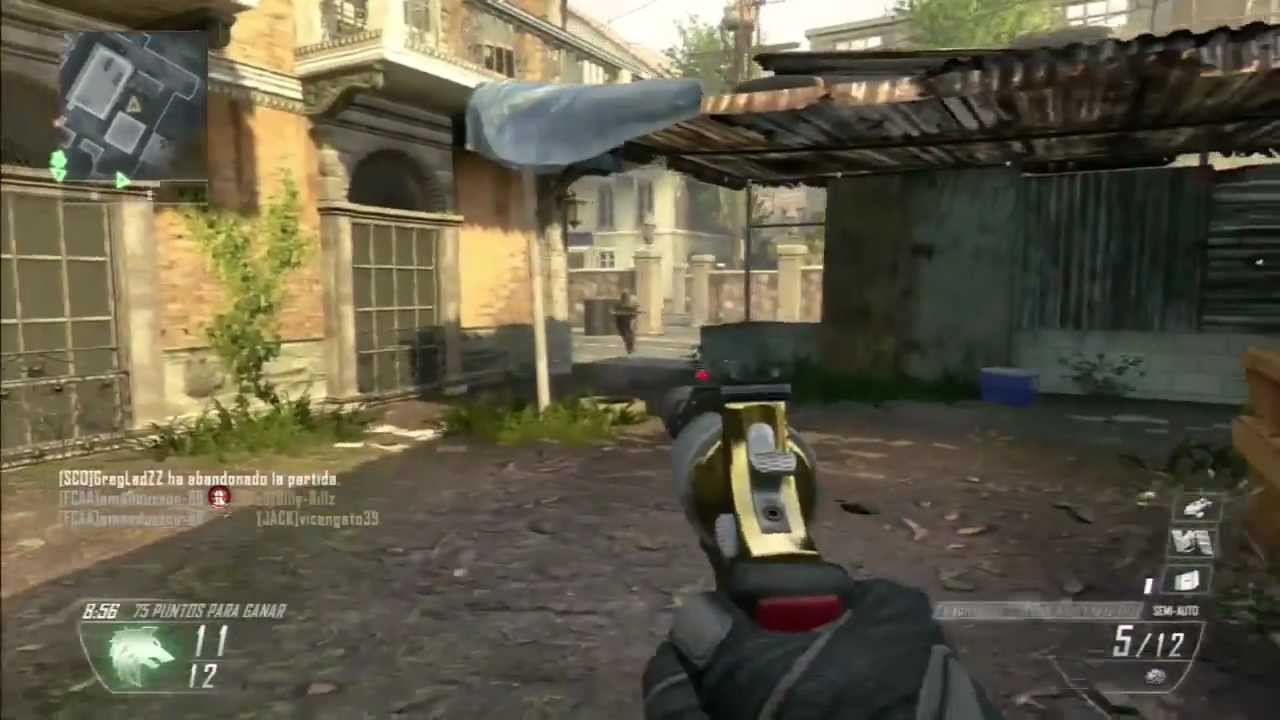 Black Ops 2 - Live con executioner y tac-45 de oro y con silenciador ...