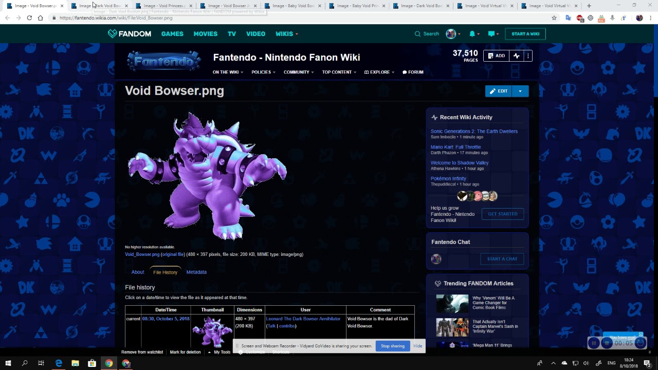 I Made Void Bowser, Dark Void Bowser, and Void Princess - YouTube