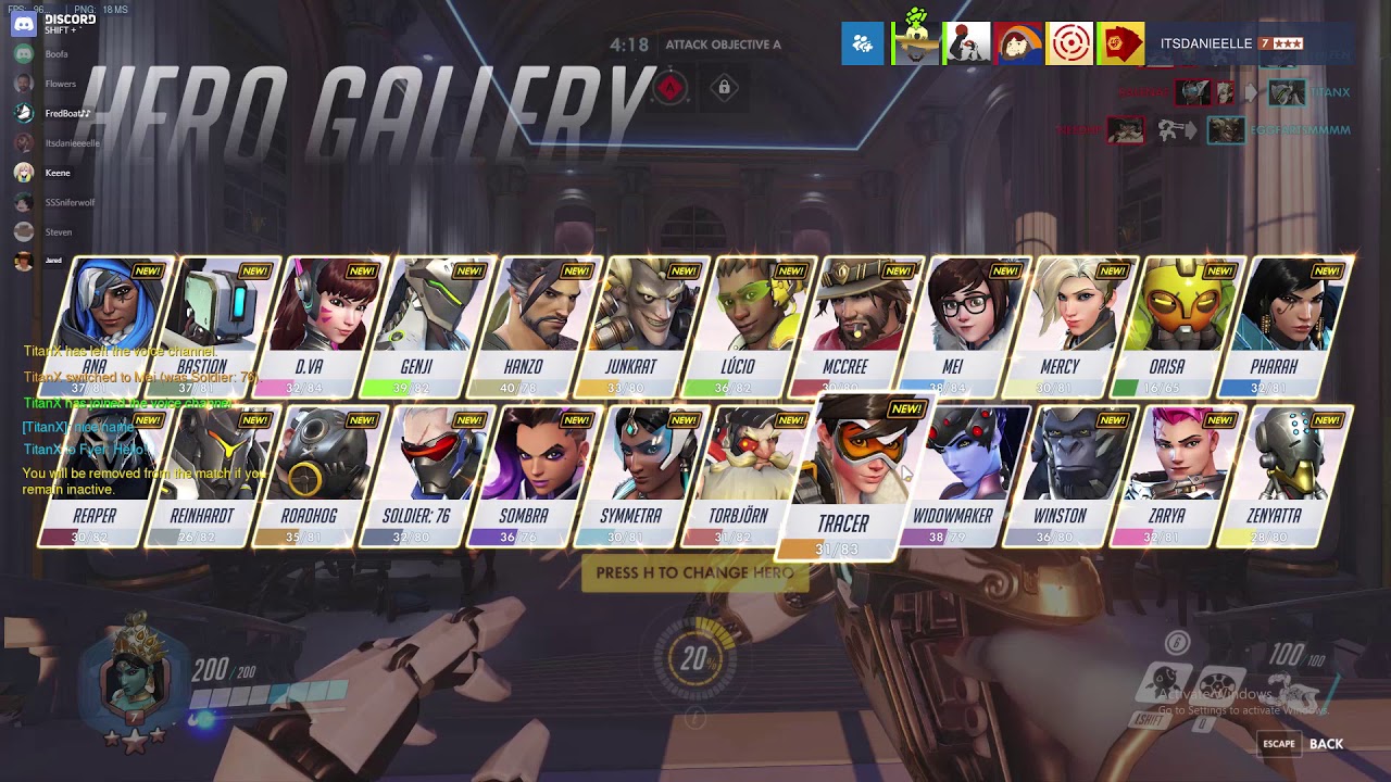 Overwatch How to change skin Mid Game - YouTube