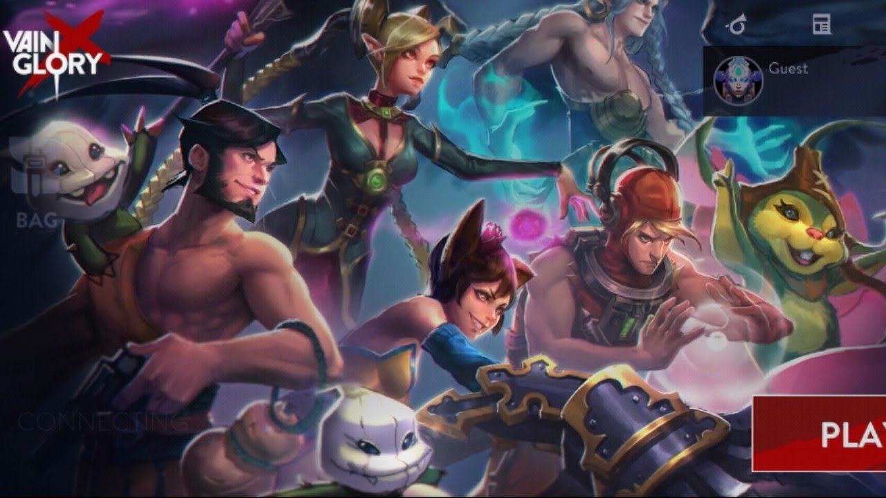 Vainglory: first gameplay and show all hero and skin hero - YouTube