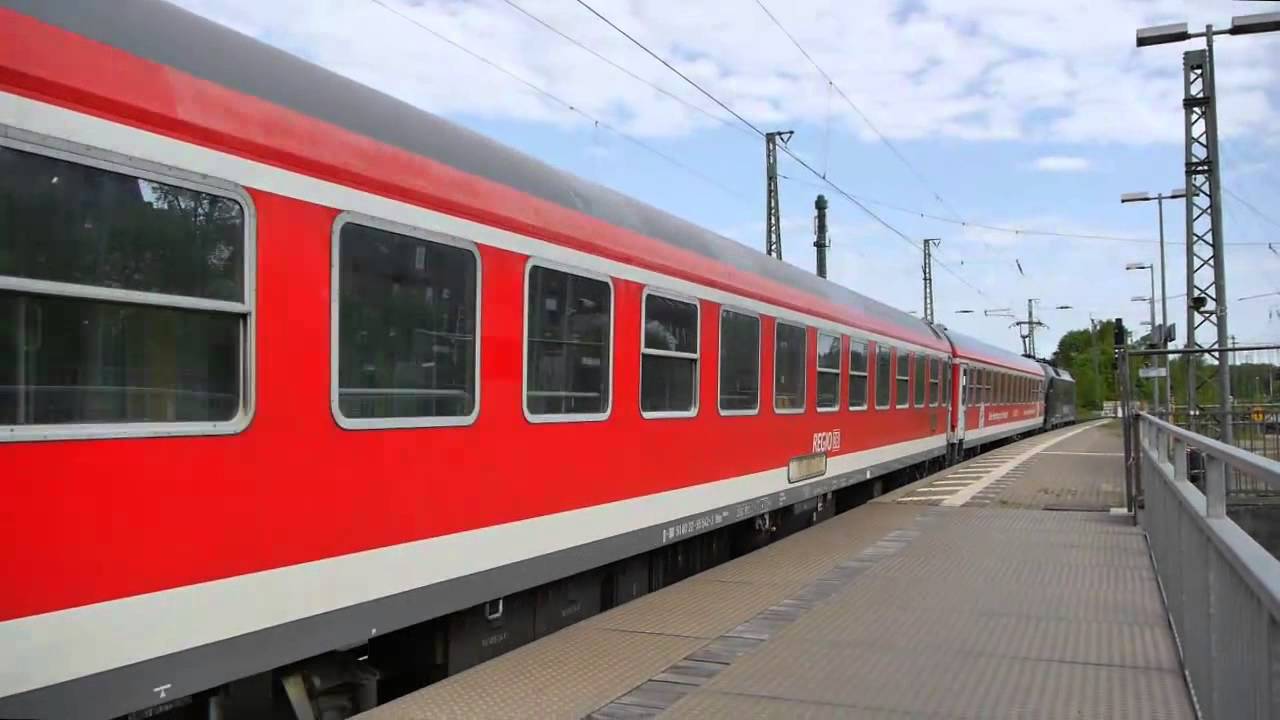 InterRegioExpress in Lüneburg - YouTube