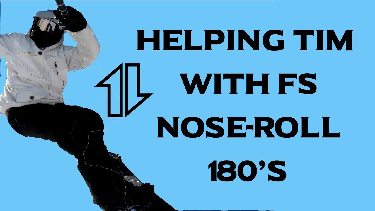 Tips for Anyone Struggling with FS Nose-Roll 180s - YouTube