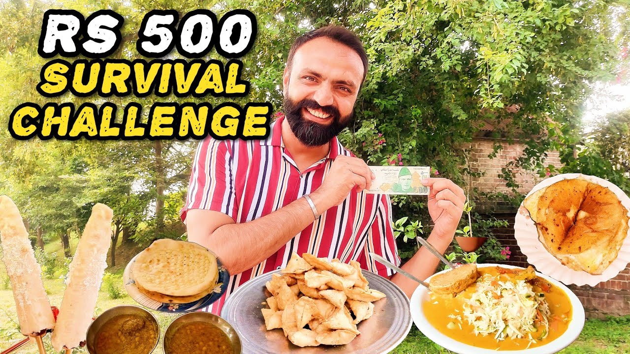 Living On 500 Rs. Challenge | Vlogging Ka Junoon Food Challenge - YouTube