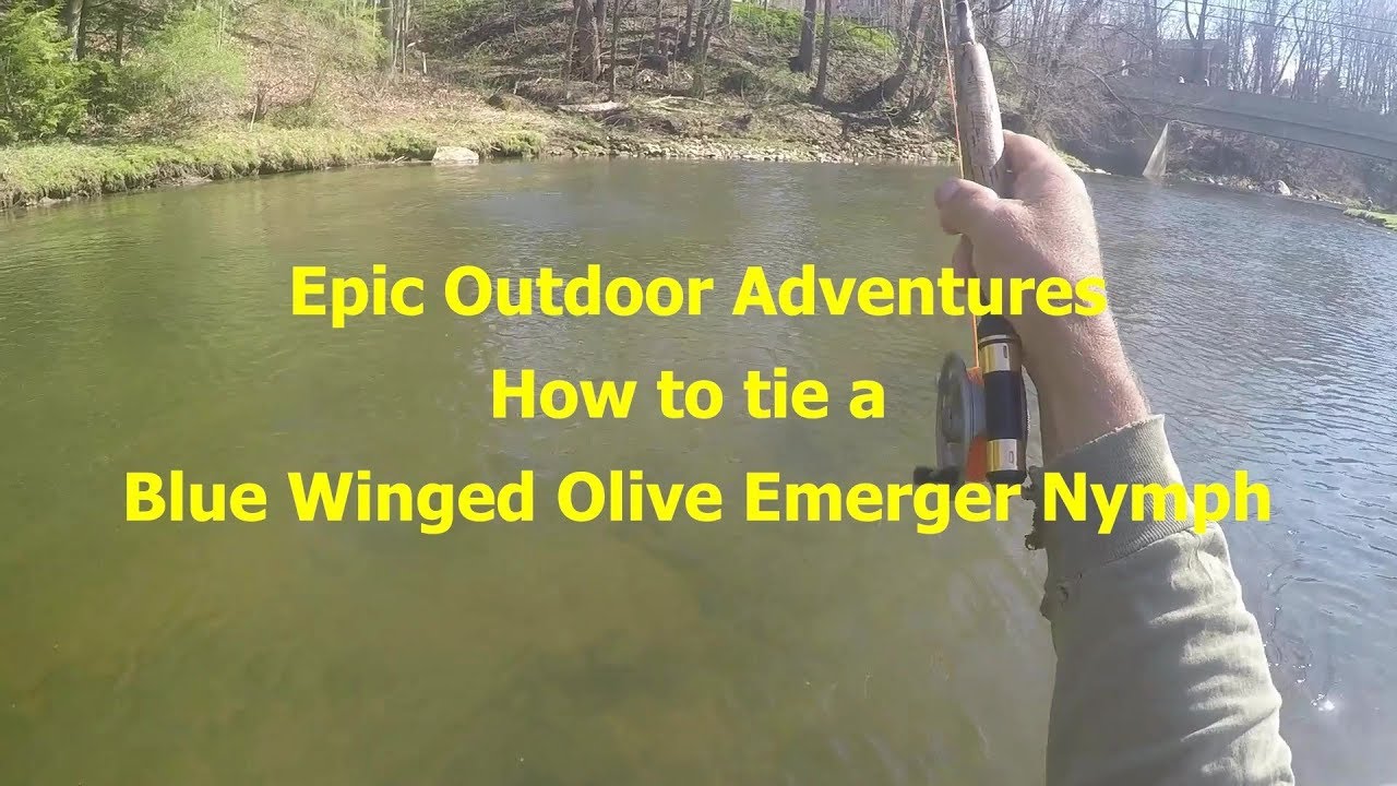 How to tie a BWO Emerger Nymph - YouTube