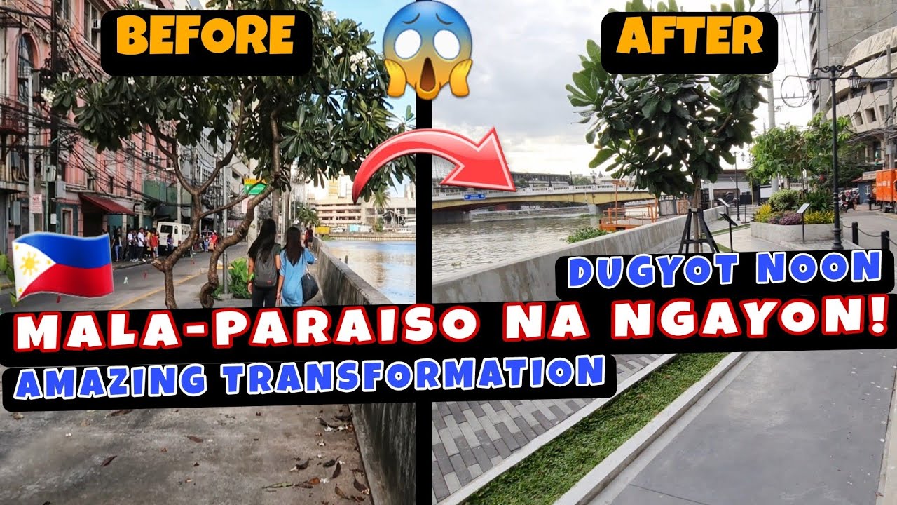 Dating Maduming lugar sa Maynila Paraiso na ngayon! Transformation of ...
