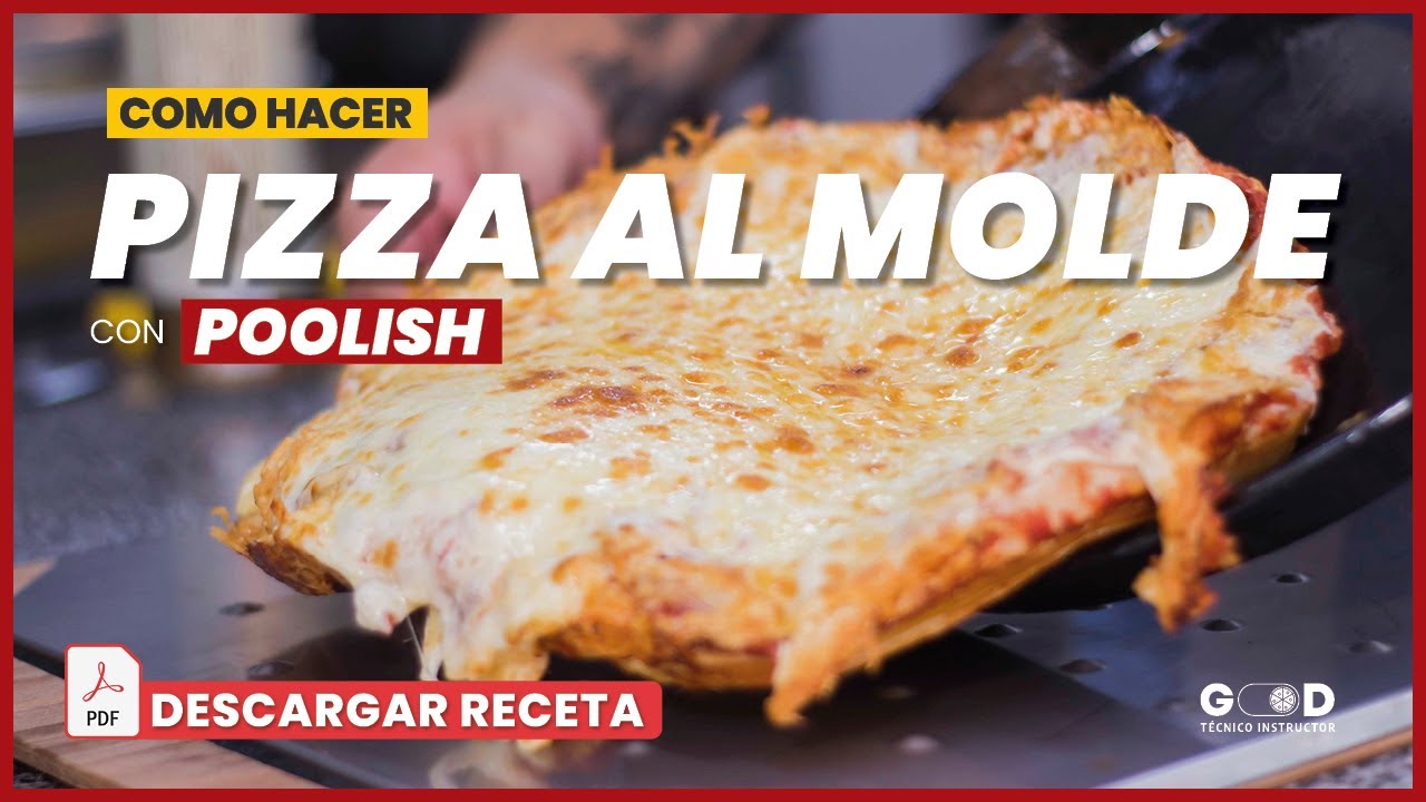PIZZA al MOLDE Esponjosa (Pizza Porteña) – RECETA con POOLISH - YouTube