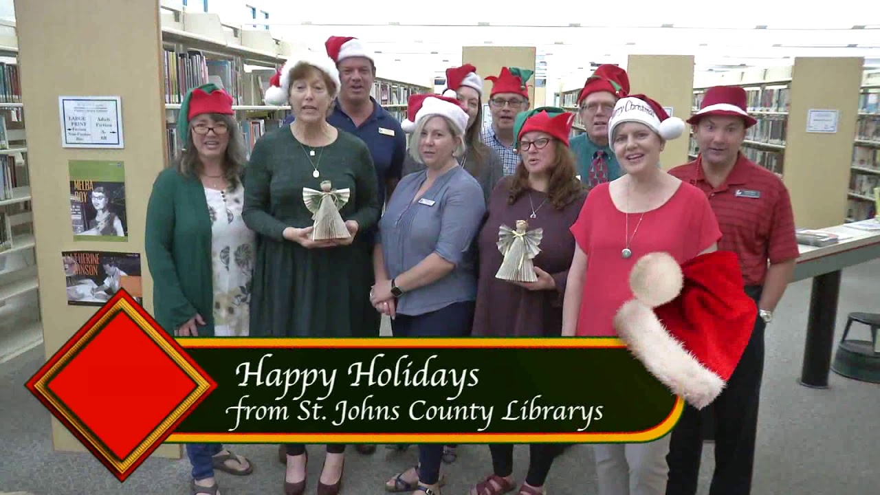 Libraries Holiday Greetings 2019 - YouTube