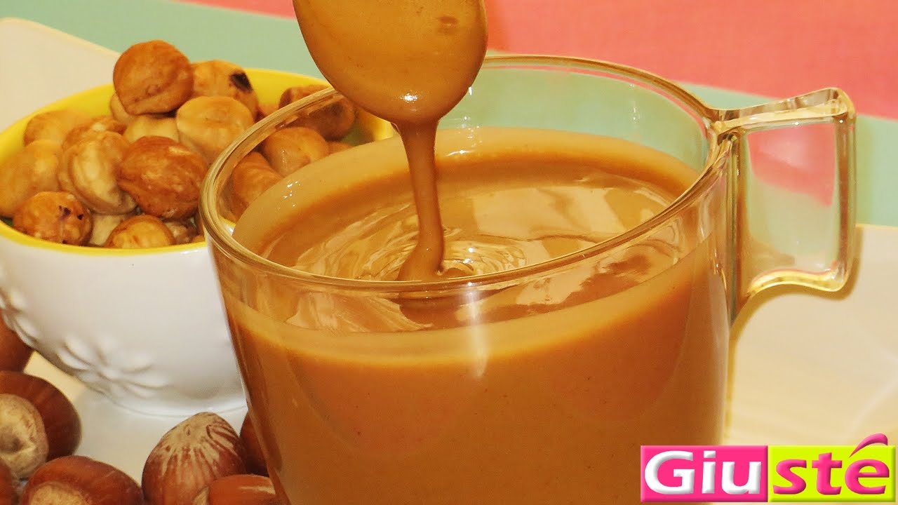 Comment faire la pâte à noisettes - YouTube