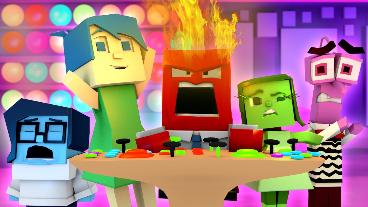 Minecraft | INSIDE OUT BING BONG GOES CRAZY! Inside Out Mod Showcase ...