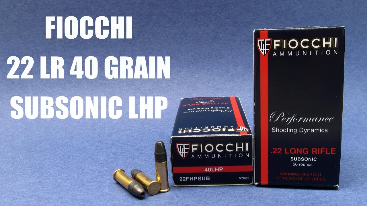 Fiocchi 22LR Subsonic LHP Gel Test YouTube fiocchi-22lr-subsonic-lhp-gel-test-youtube