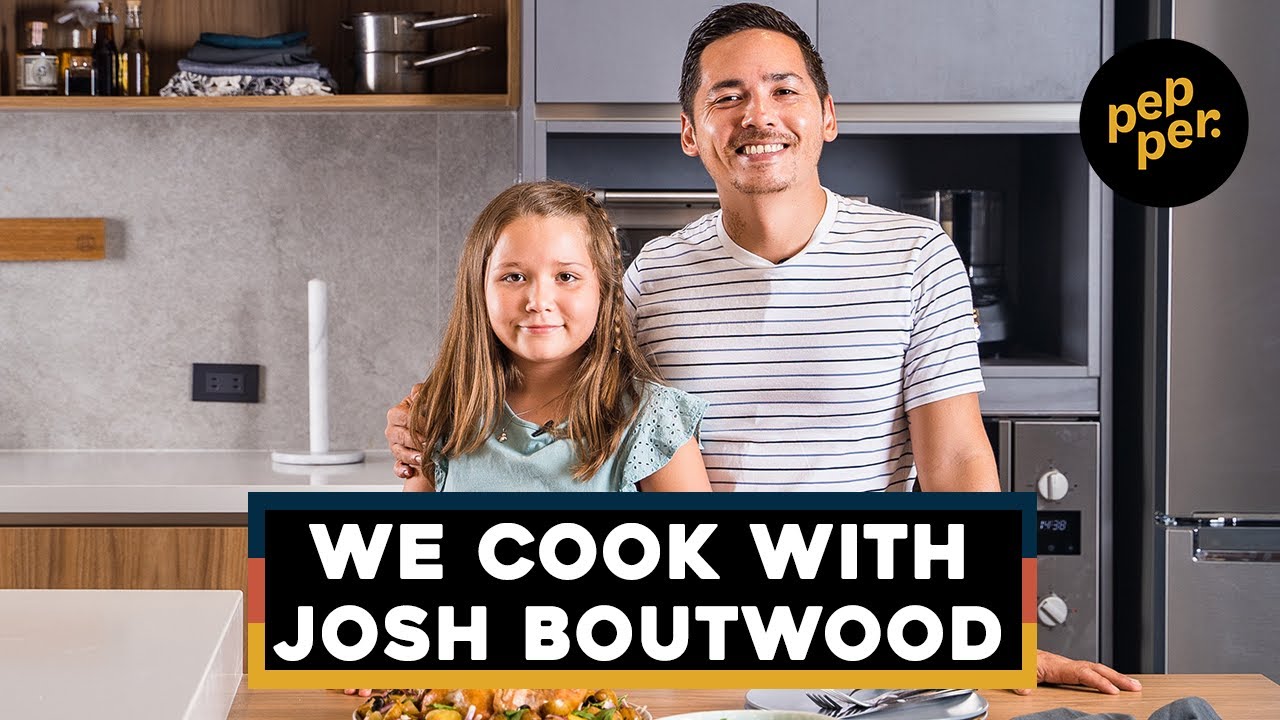 Sunday Roast with Celebrity Chef Josh Boutwood Cooks and Daughter ...