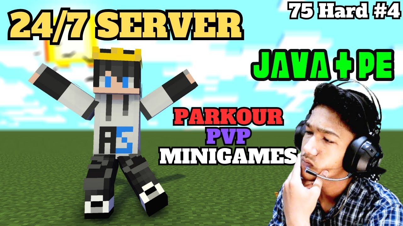 24/7 PUBLIC SERVER SMP | Minecraft Live | HydroZen | Day #4 - YouTube