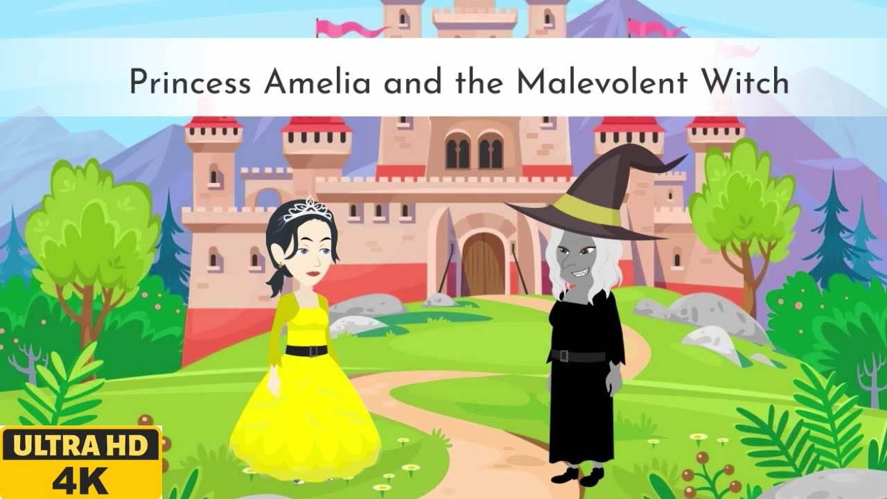 Princess Amelia and the Malevolent Witch Fairy Tales #fairytales # ...