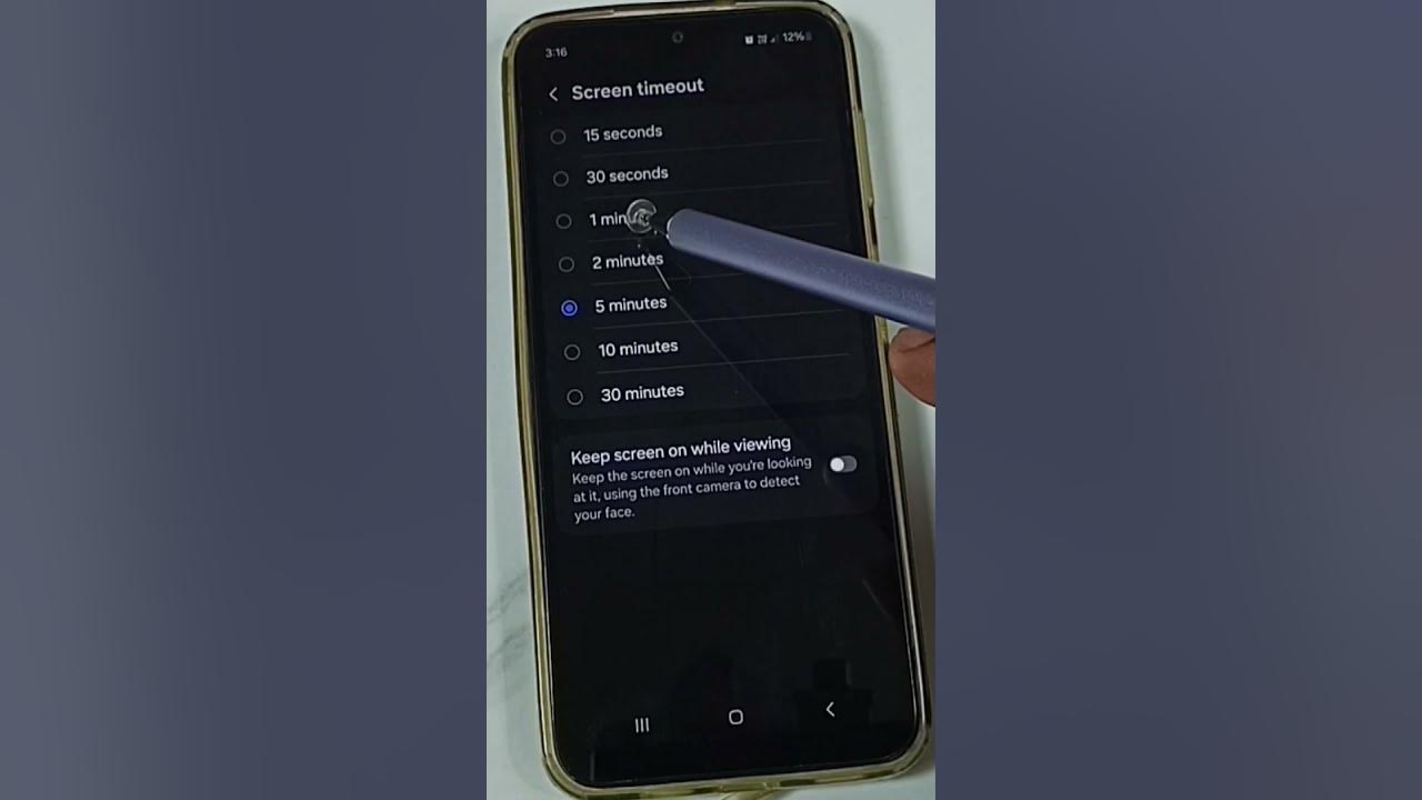2 Ways To Set Screen Timeout To NEVER On Samsung Galaxy A16 5G YouTube 2-ways-to-set-screen-timeout-to-never-on-samsung-galaxy-a16-5g-youtube