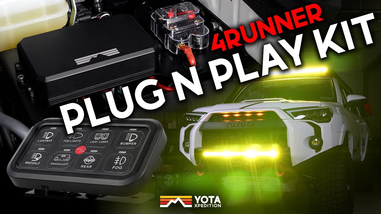 4Runner Switch Panel Plug And Play Kit | 2010-2023 | Yota X - YouTube