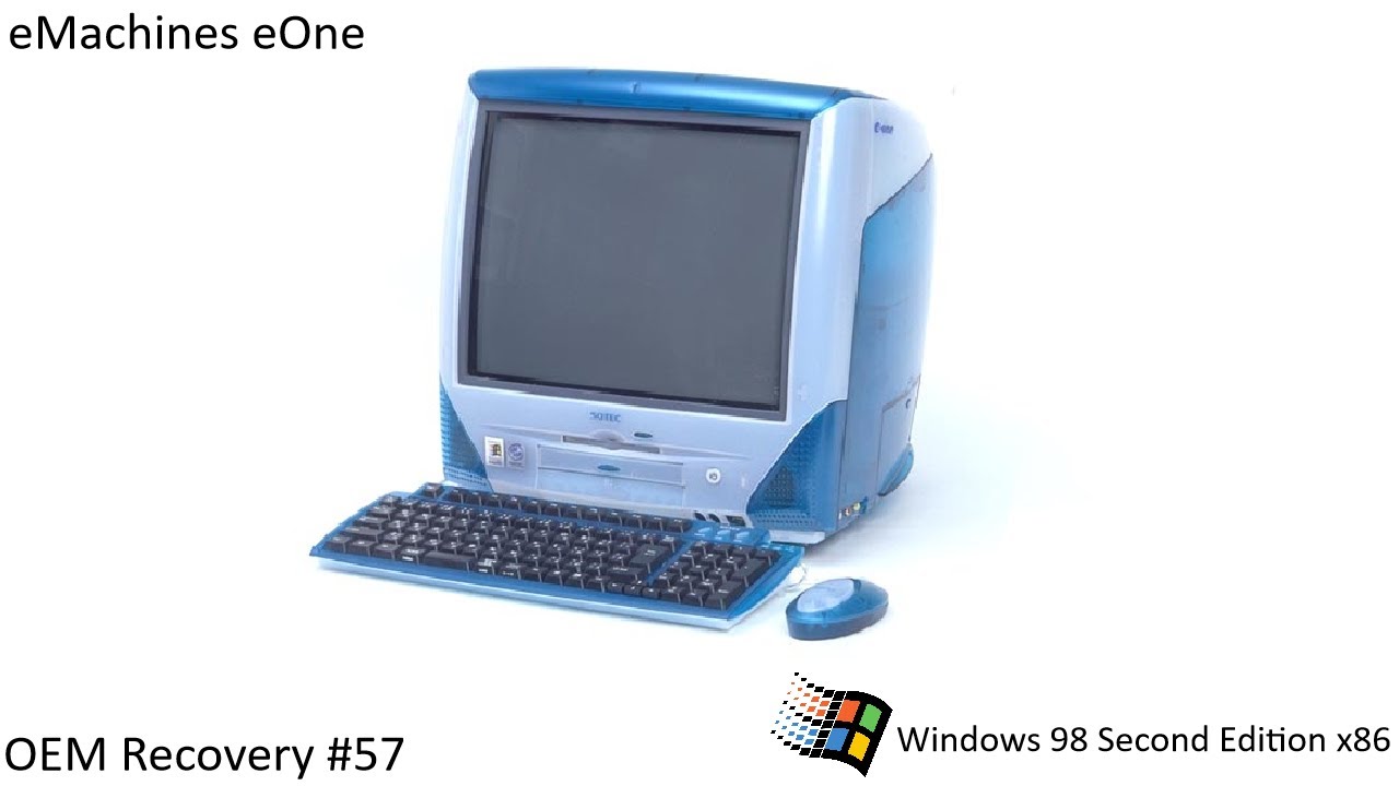 OEM Recovery #57 - eMachines eOne - YouTube