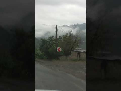 Zor ve yagmurlu yollar irmaga inis temmuz 2018