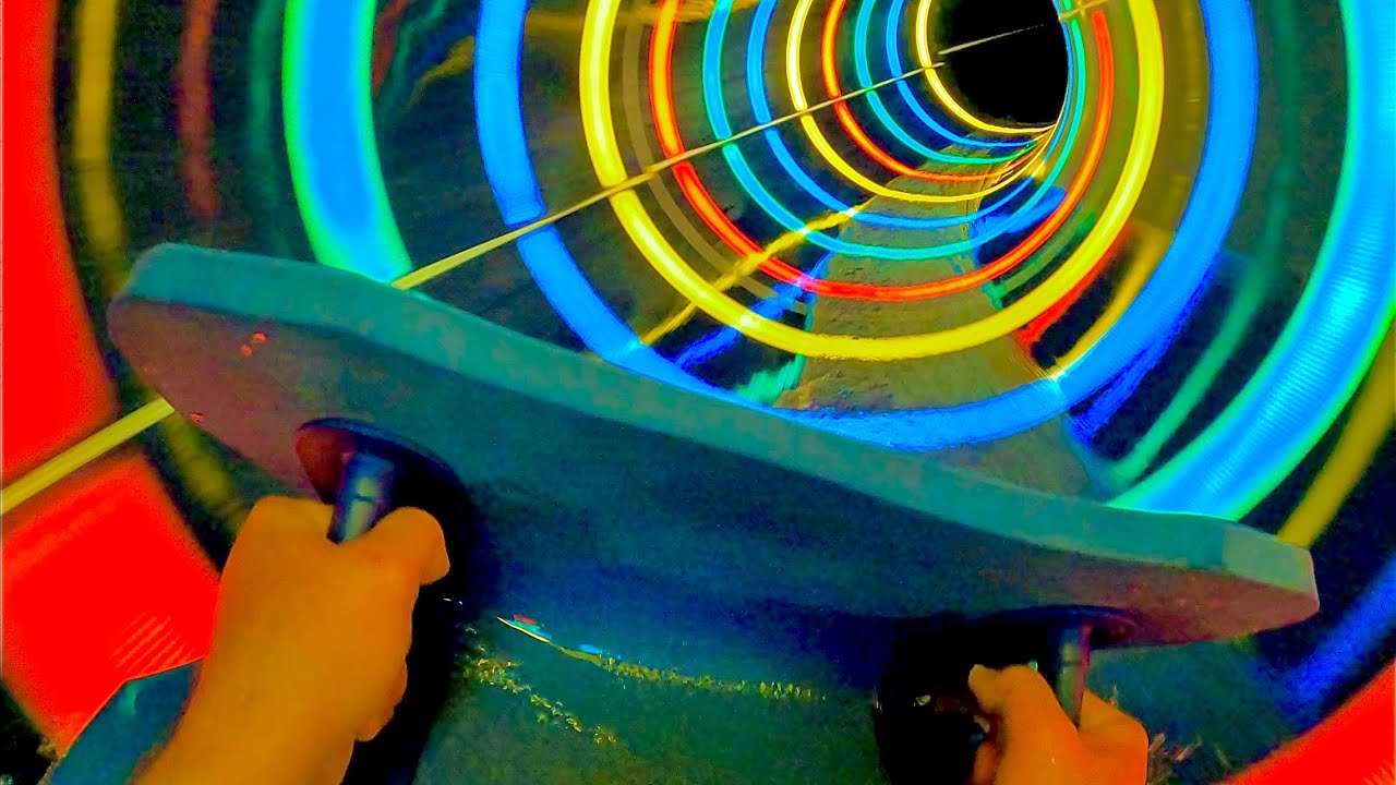 Mat Racer Water Slide at Marina Aquapark Waterland - YouTube