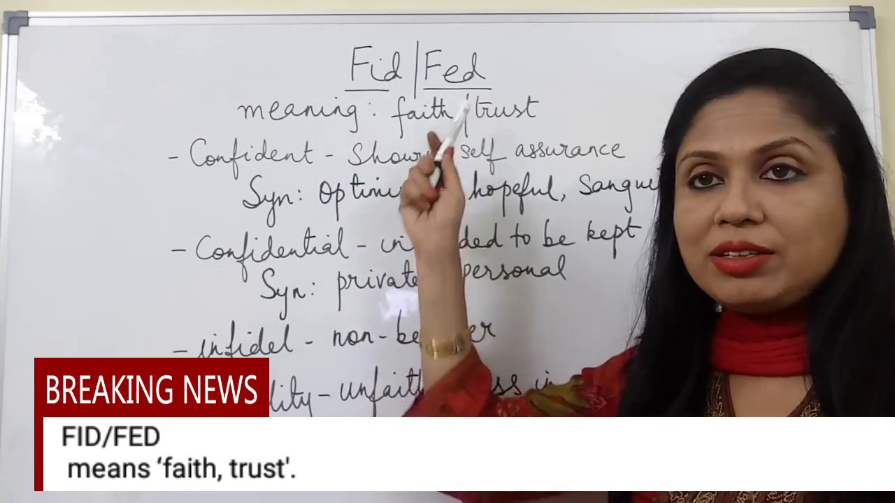 Vocabulary class 21- fid flex flict fort fortis Root Prefix Suffix ...