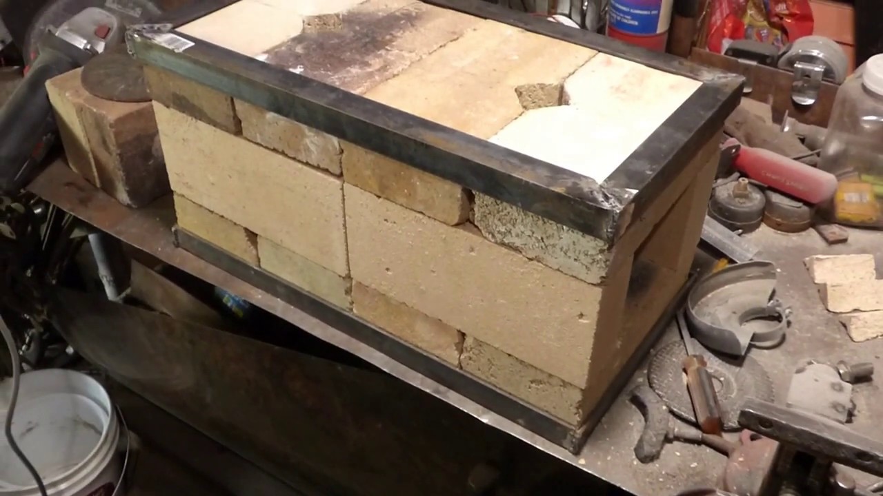 Building a Fire Brick Forge, Part Four - YouTube