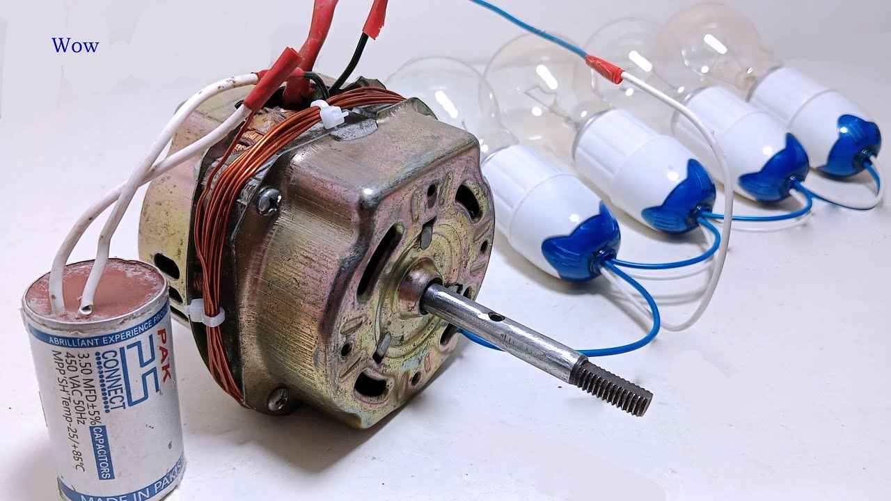 Amazing science Experiment 220v Most powerful Generator - YouTube