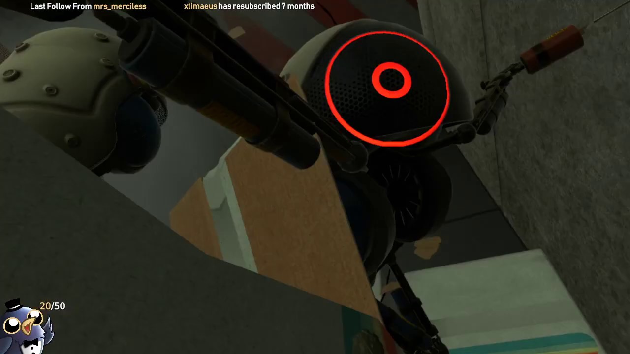 First Headcrab encounter (German) - a Boneworks Stream Clip - YouTube