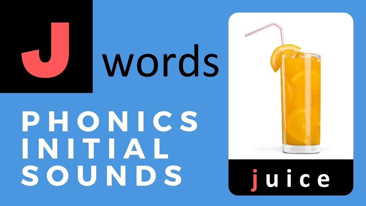 j words | Phonics Initial j- Sounds - YouTube