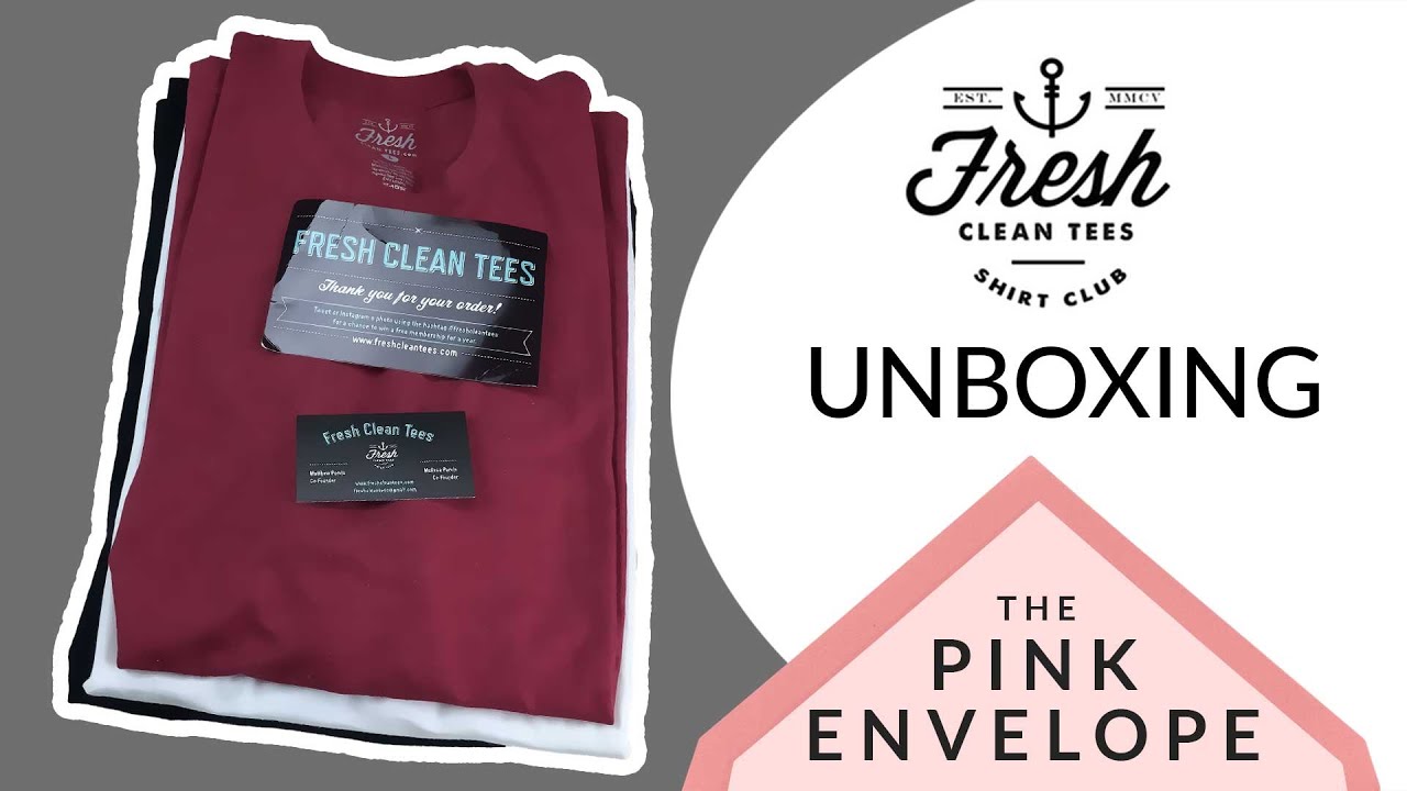 Fresh Clean Tees T-shirt Review & Unboxing - YouTube