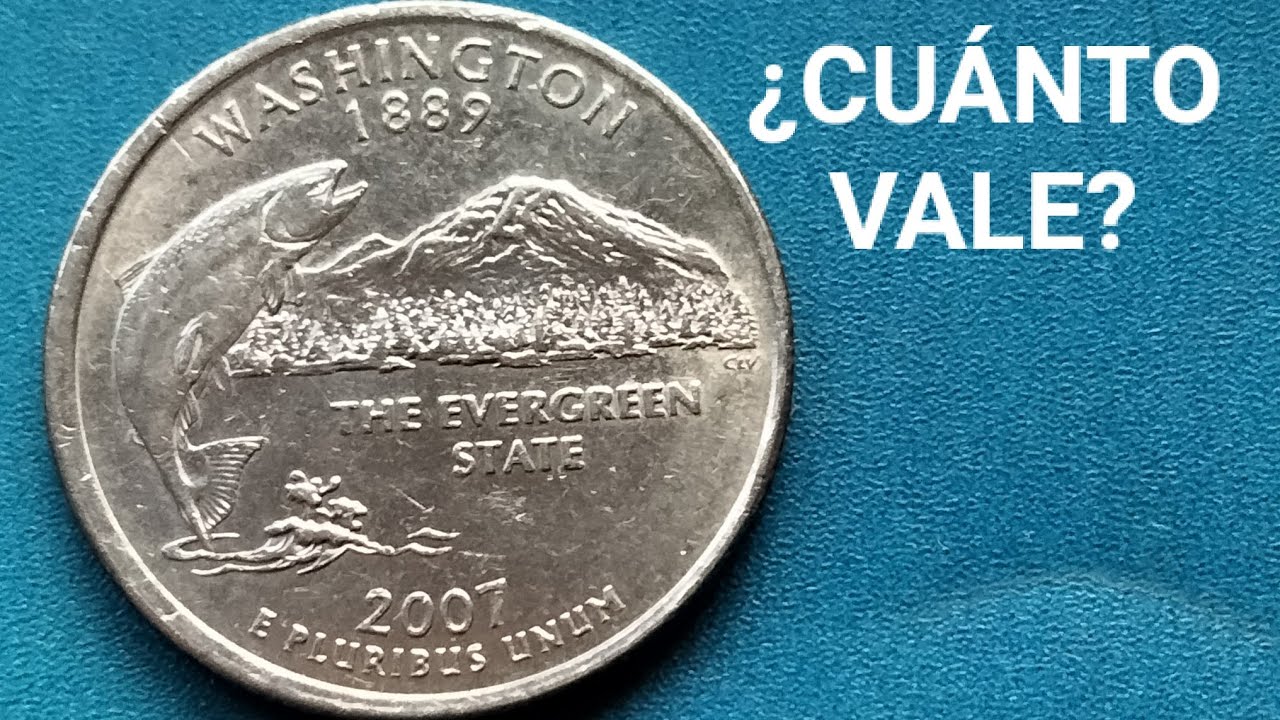** MONEDA CONMEMORATIVA de WASHINGTON **. Año 2007. Quarters de dólar ...