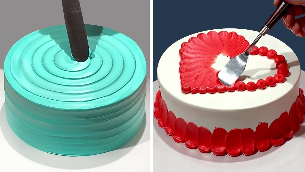 Simple & Beautiful Cake Decorating Tutorials | Most Satisfying ...