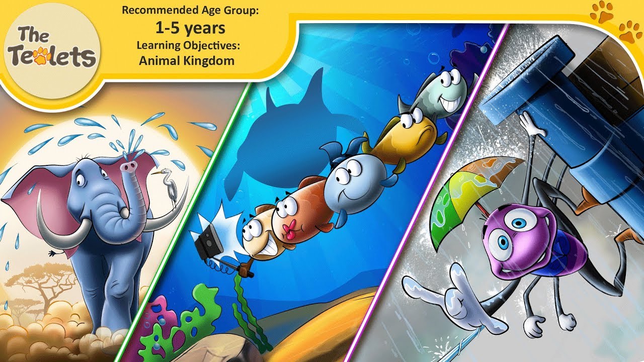 The Elephant Song I Incy Wincy Spider + More Popular Nursery Rhymes I ...