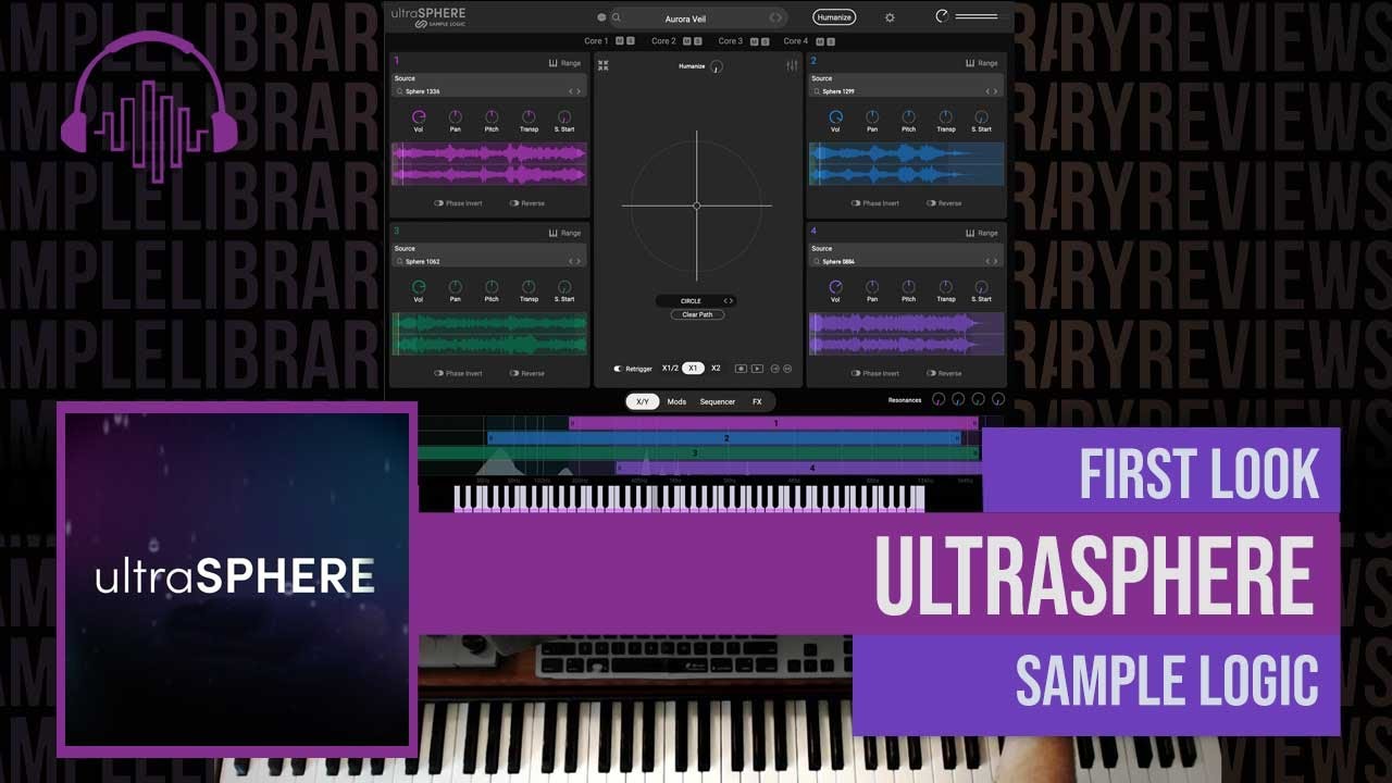First Look: ultraSphere by Sample Logic - YouTube