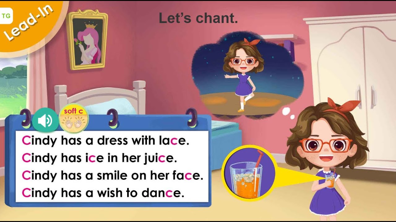 51Talk - Classic English Level 1 Let's Chant (Fun with Phonics Soft C ...