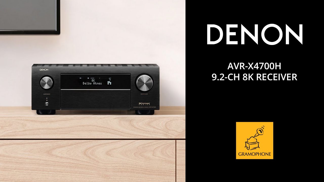Denon AVR X4700H - YouTube