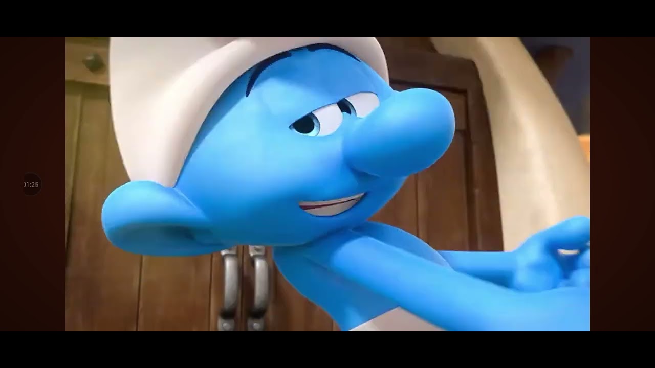 Clumsy And Dimwitty Take Care Baby Smurf Français - YouTube