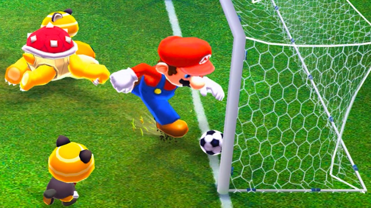 Mario Sports Superstars 3ds Football Mario Brothers vs Bowser and ...