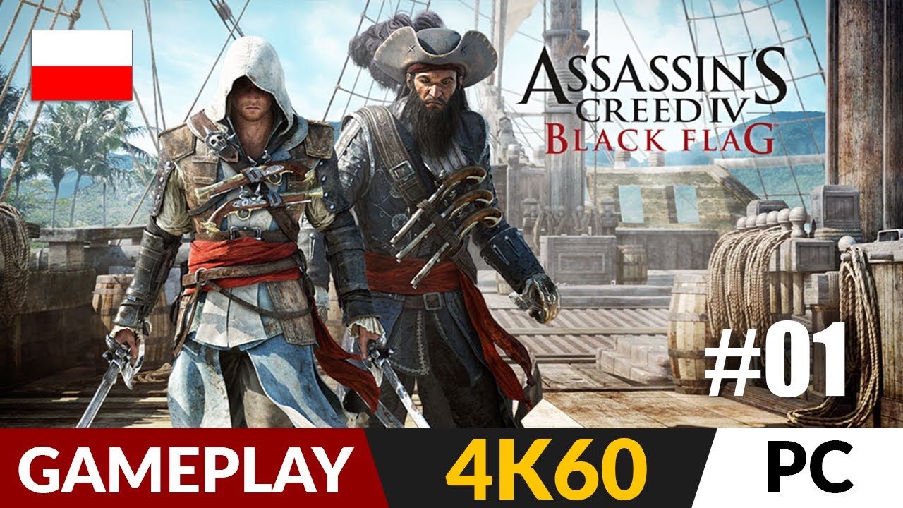 Assassin's Creed: Black Flag PL ☠️ #1 (odc.1) ⛵️ Asasyn i piraci na PC | AC4 Gameplay po polsku ...