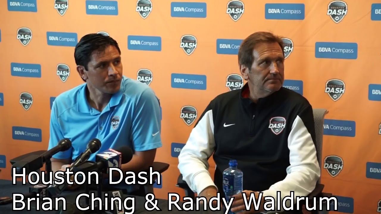 Houston Dash Preseason - Brian Ching & Randy Waldrum - YouTube