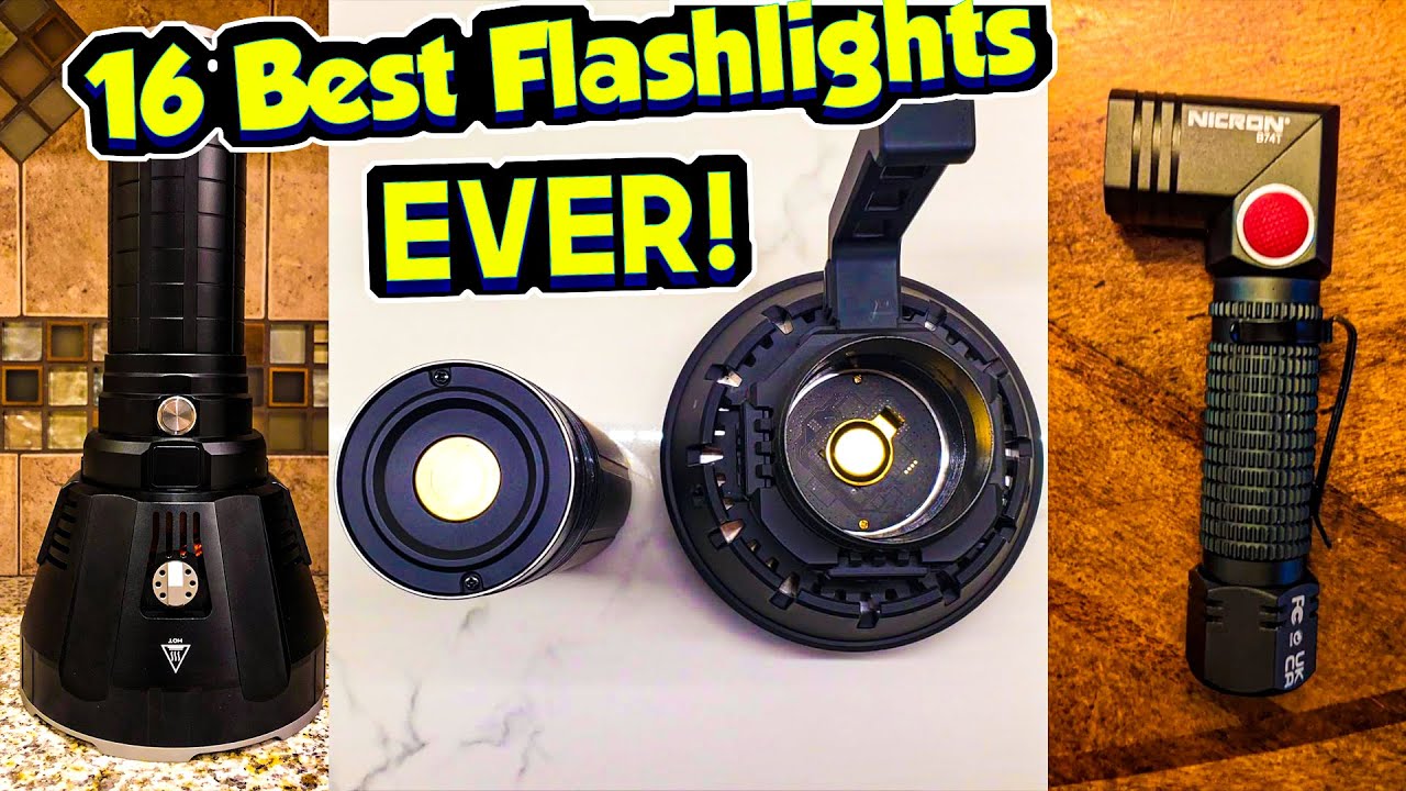 Top 16 Best Flashlights For Different Uses And How To Choose The Best ...