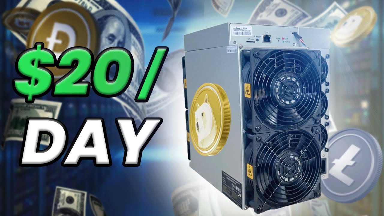 My New Dogecoin Miner is Earning $20 PER DAY Mining DOGE! - YouTube