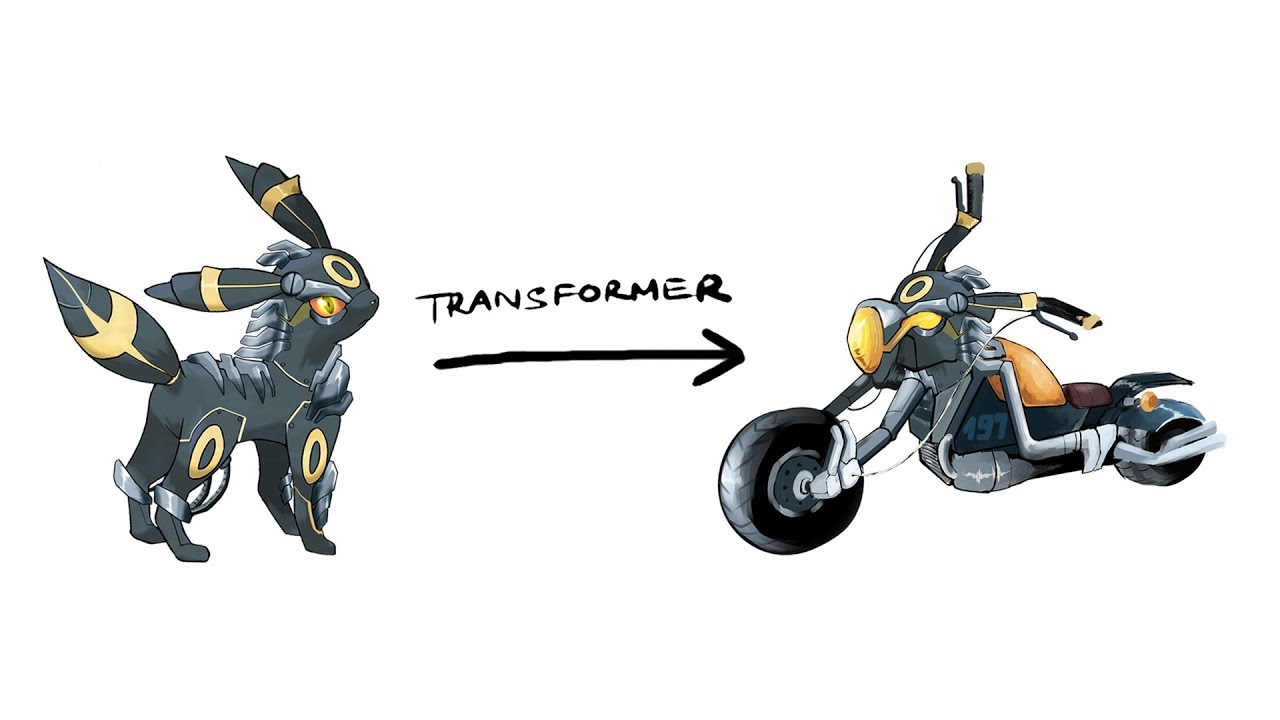 Umbreon - Pokemon Characters As Transformer. - YouTube
