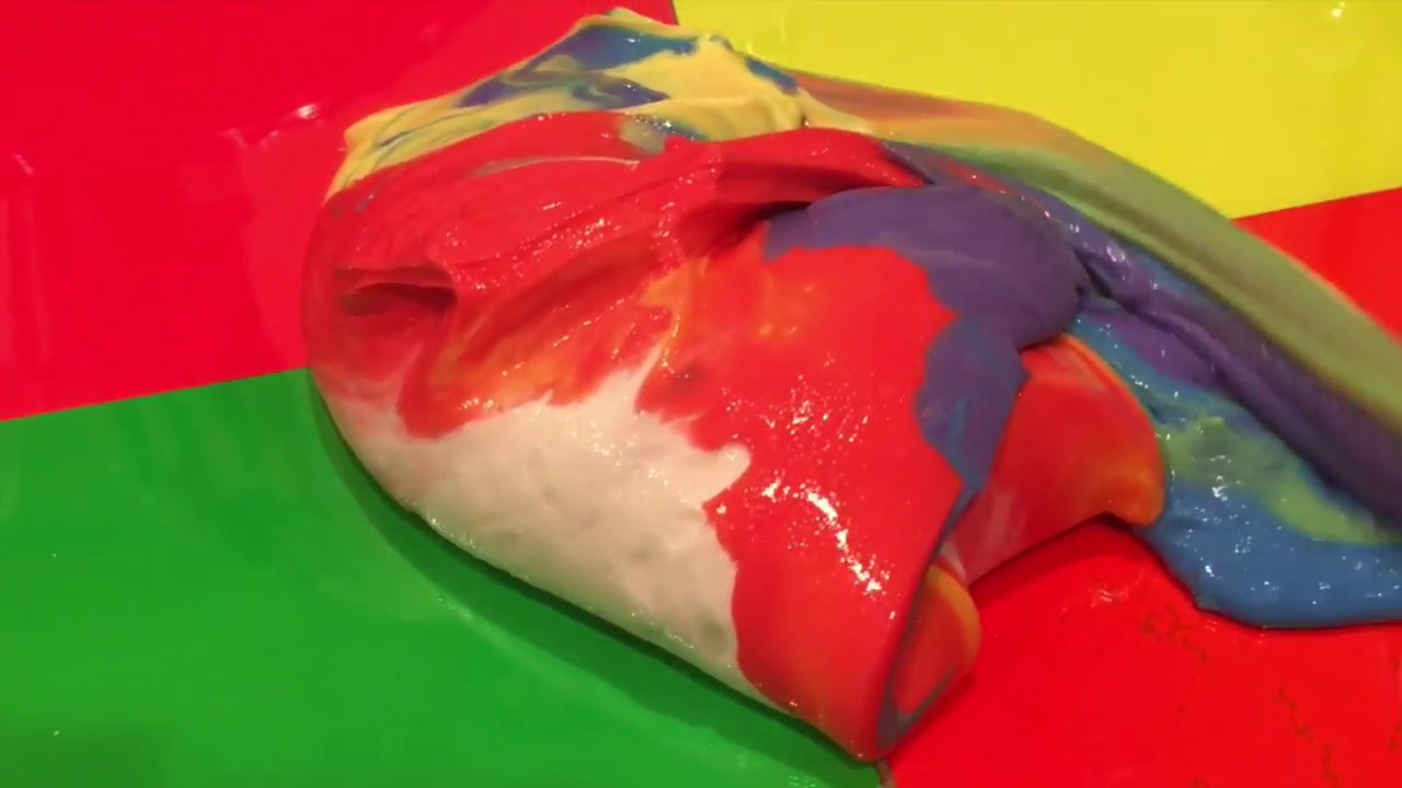 Rainbow Slime Tutorial - YouTube