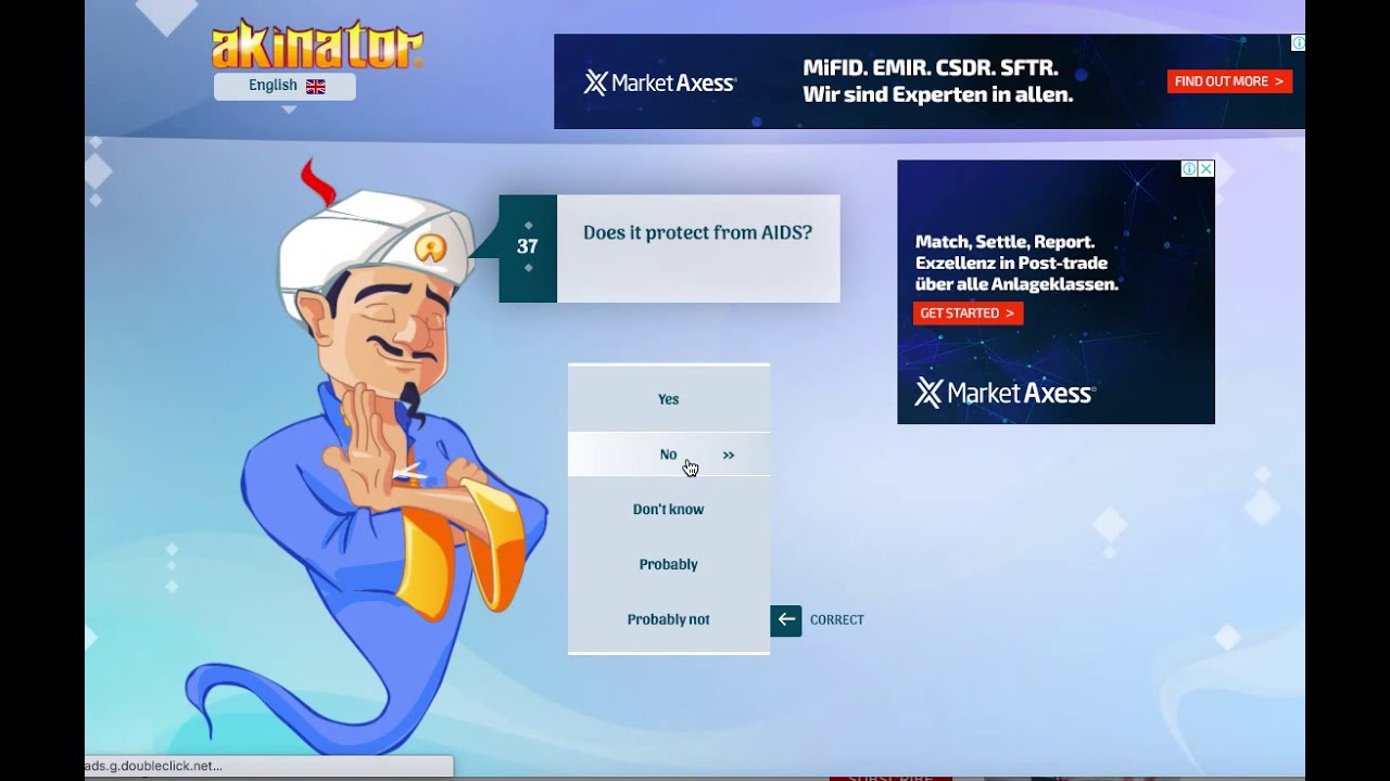 beating akinator - YouTube