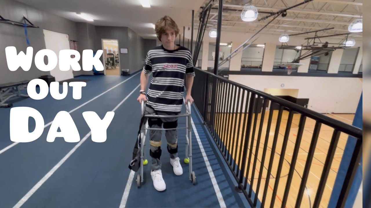 Work out with me! Day in the life of being paralyzed. - YouTube