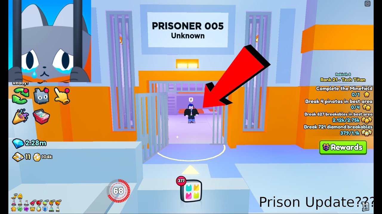 Pet Simulator 99 Prison Update! - YouTube