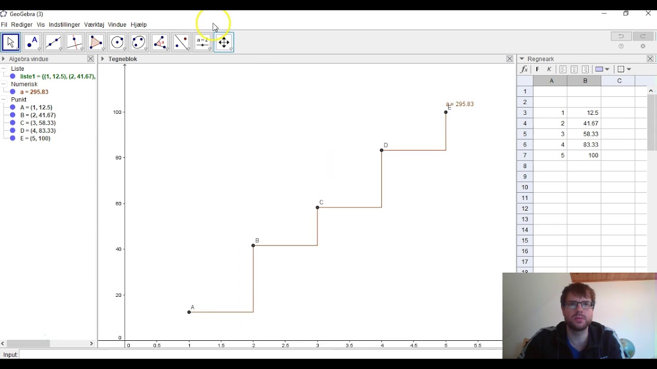 Trappediagram i Geogebra - YouTube
