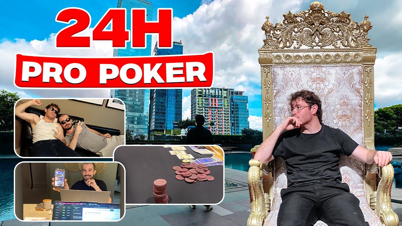 24H dans ma vie de joueur PRO Poker… Voilà le résultat… - YouTube