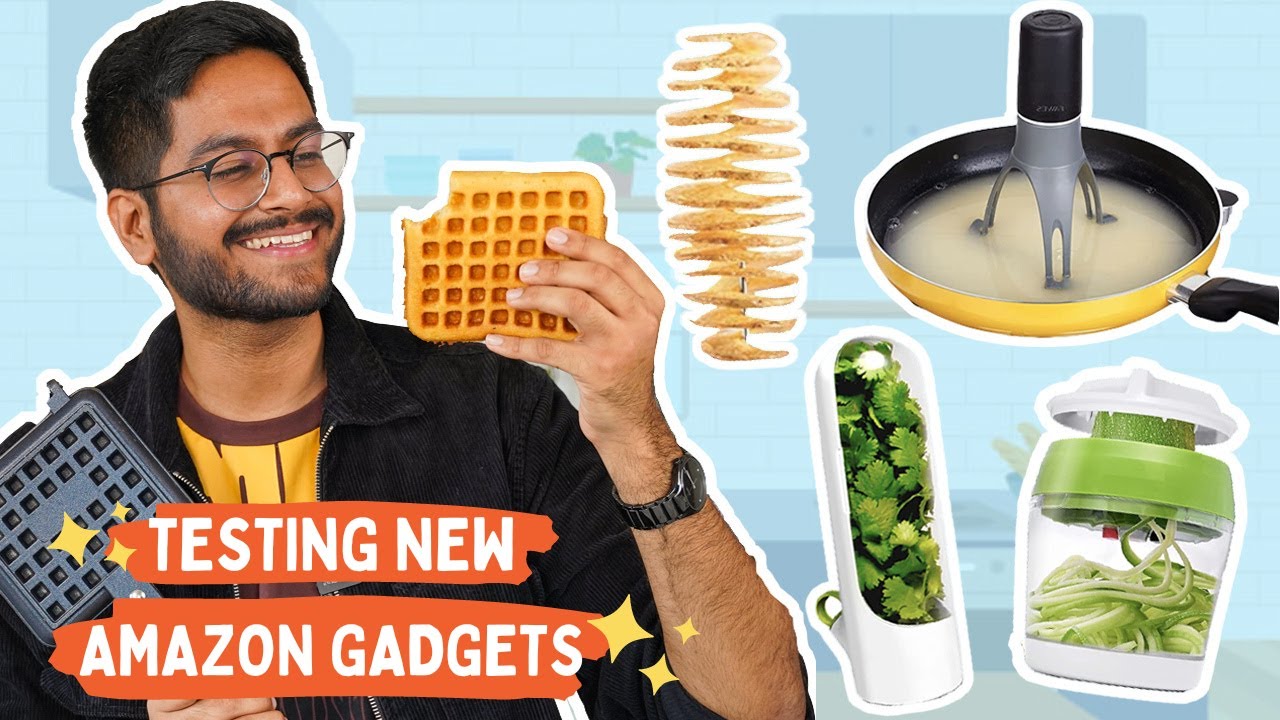 Testing WEIRD Amazon Gadgets | Kitchen Gadgets Review | Online Shopping ...