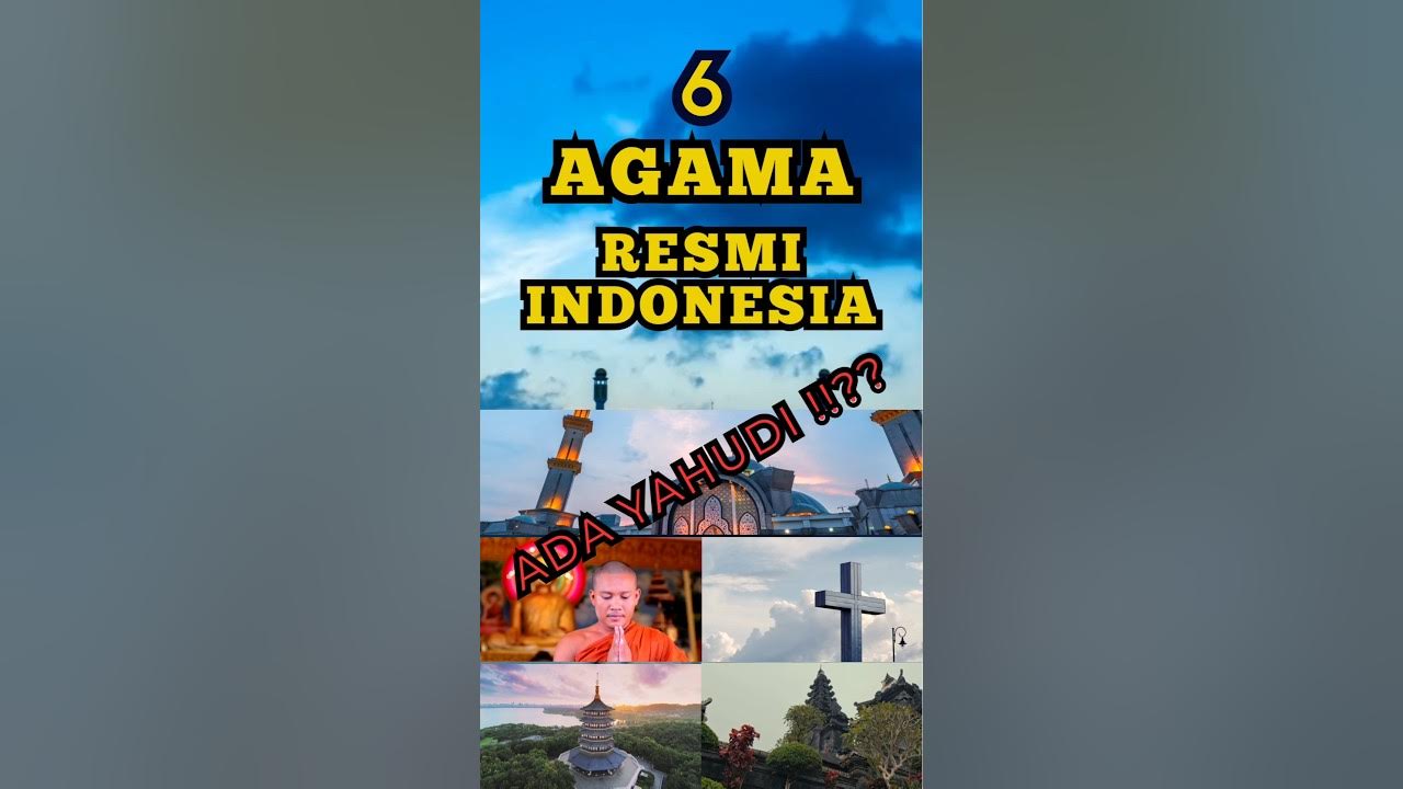 6 Agama Resmi Indonesia||#shortvideo #beritaviral #beritaterkini #beritaterbaru #beritahariini ...
