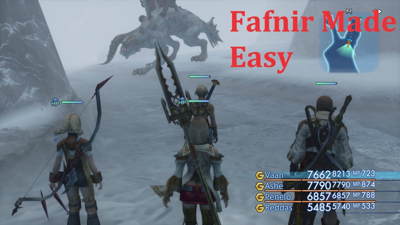 Final Fantasy XII The Zodiac Age Overpowered #47 (Fafnir Made Easy ...